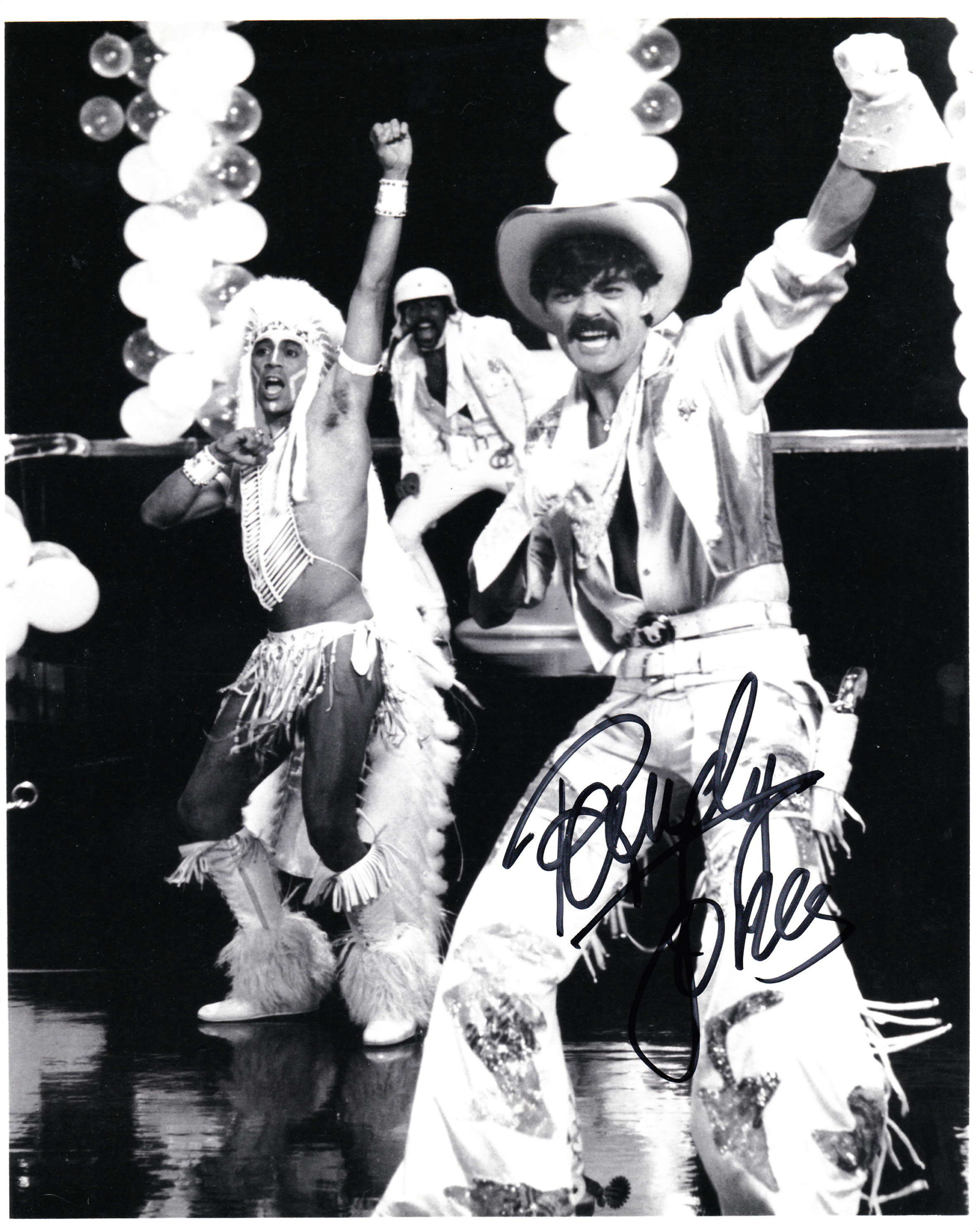 Randy Jones Village People signed 8x10 photo - Fanboy Expo Store