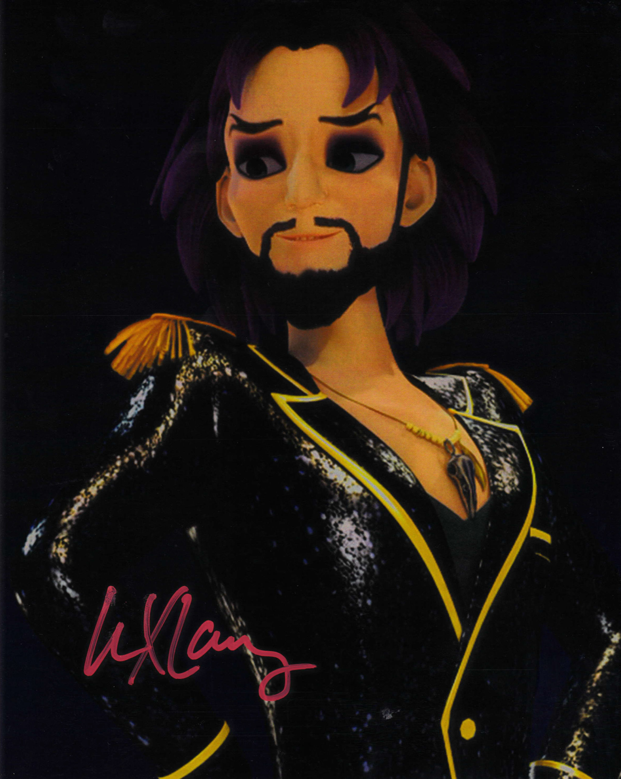 Lex Lang Jagged Stone from Ladybug and Cat Noir signed 8x10 photo ...