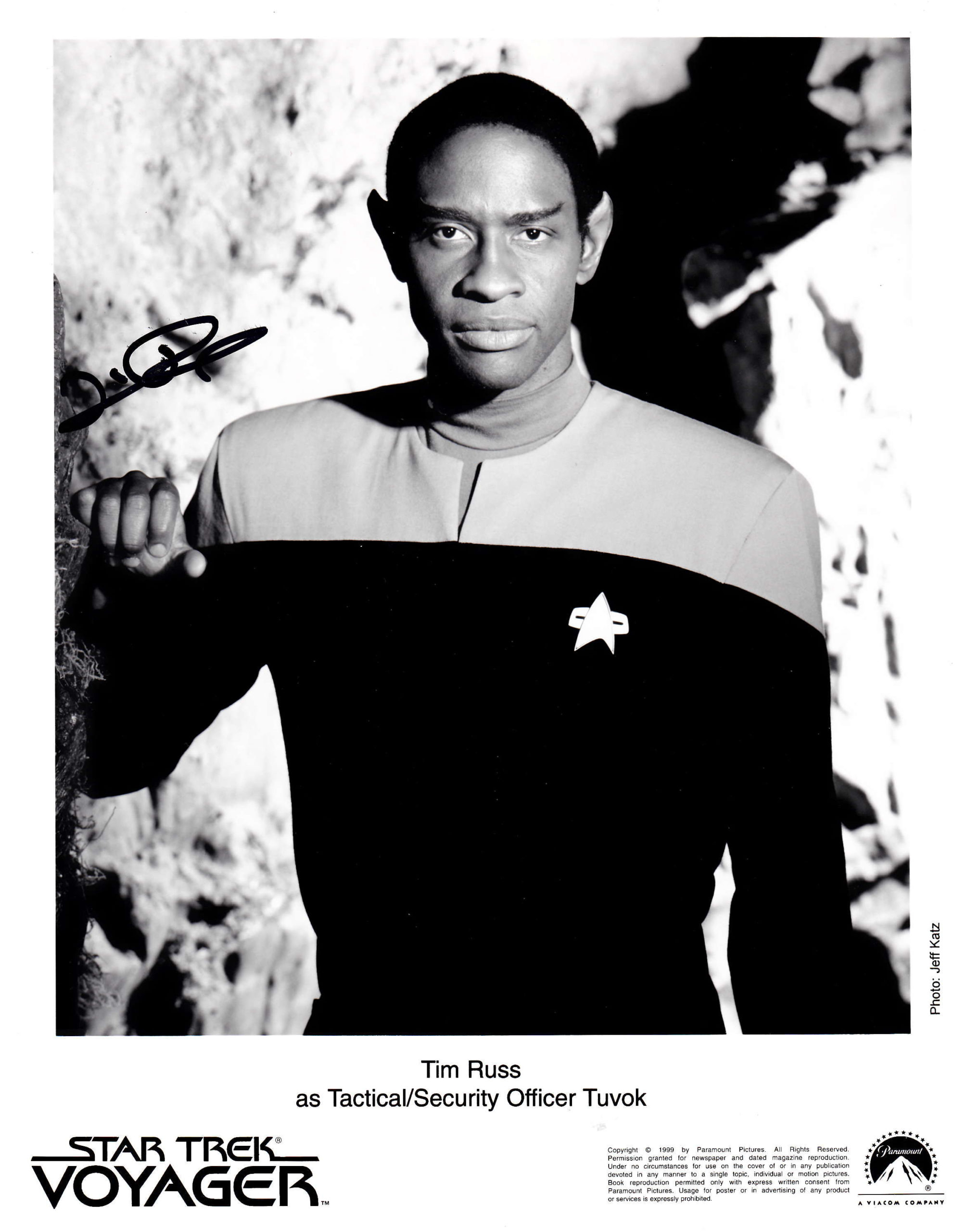Tim Russ Star Trek Voyager signed 8x10 photo - Fanboy Expo Store