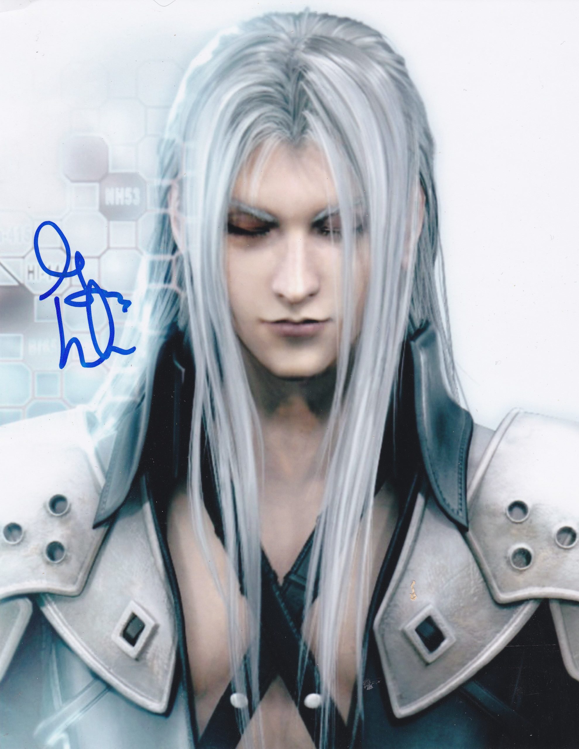 George Newbern signed Sephiroth Final Fantasy 8x10 photo - Fanboy Expo ...