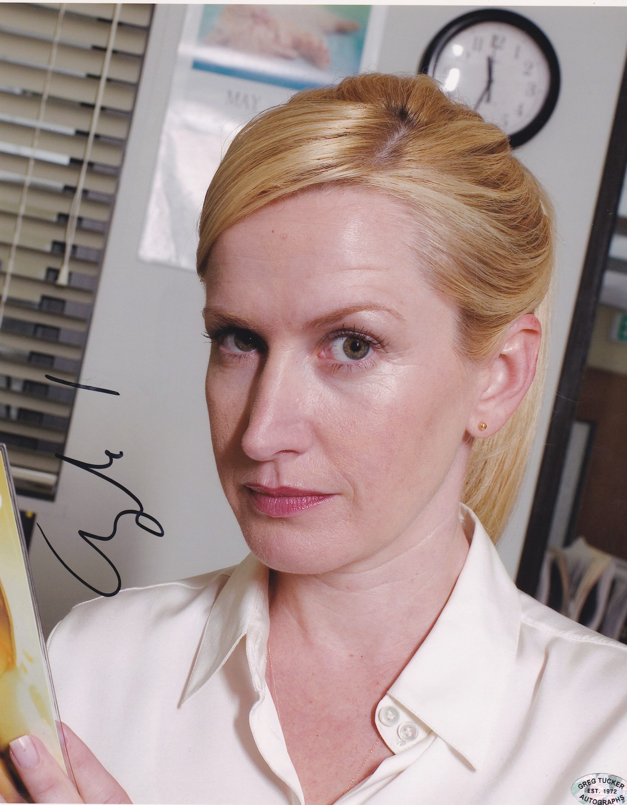 Angela Kinsey The Office signed 8x10 photo - Fanboy Expo Store