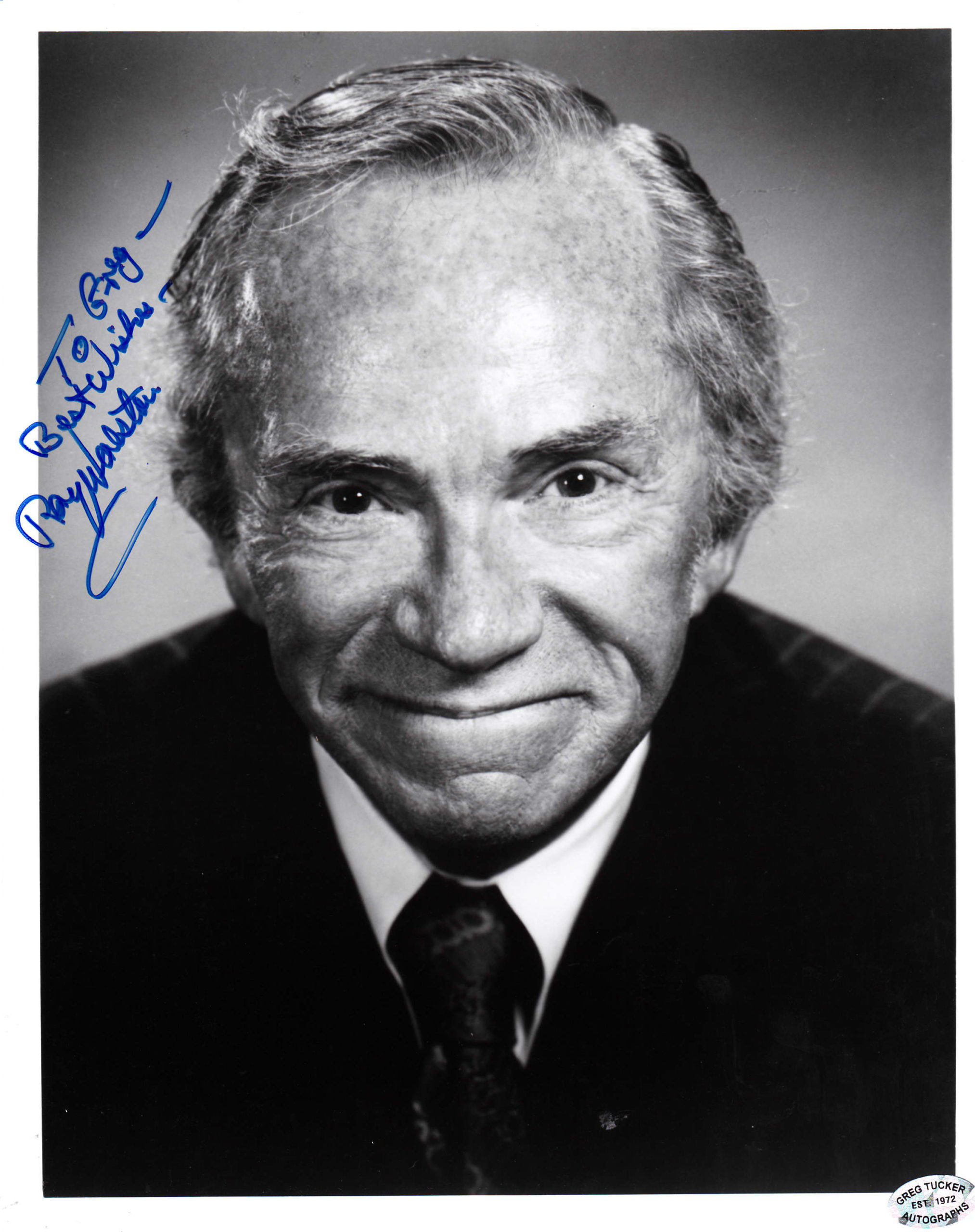 Ray Walston My Favorite Martian signed 8x10 photo - Fanboy Expo Store