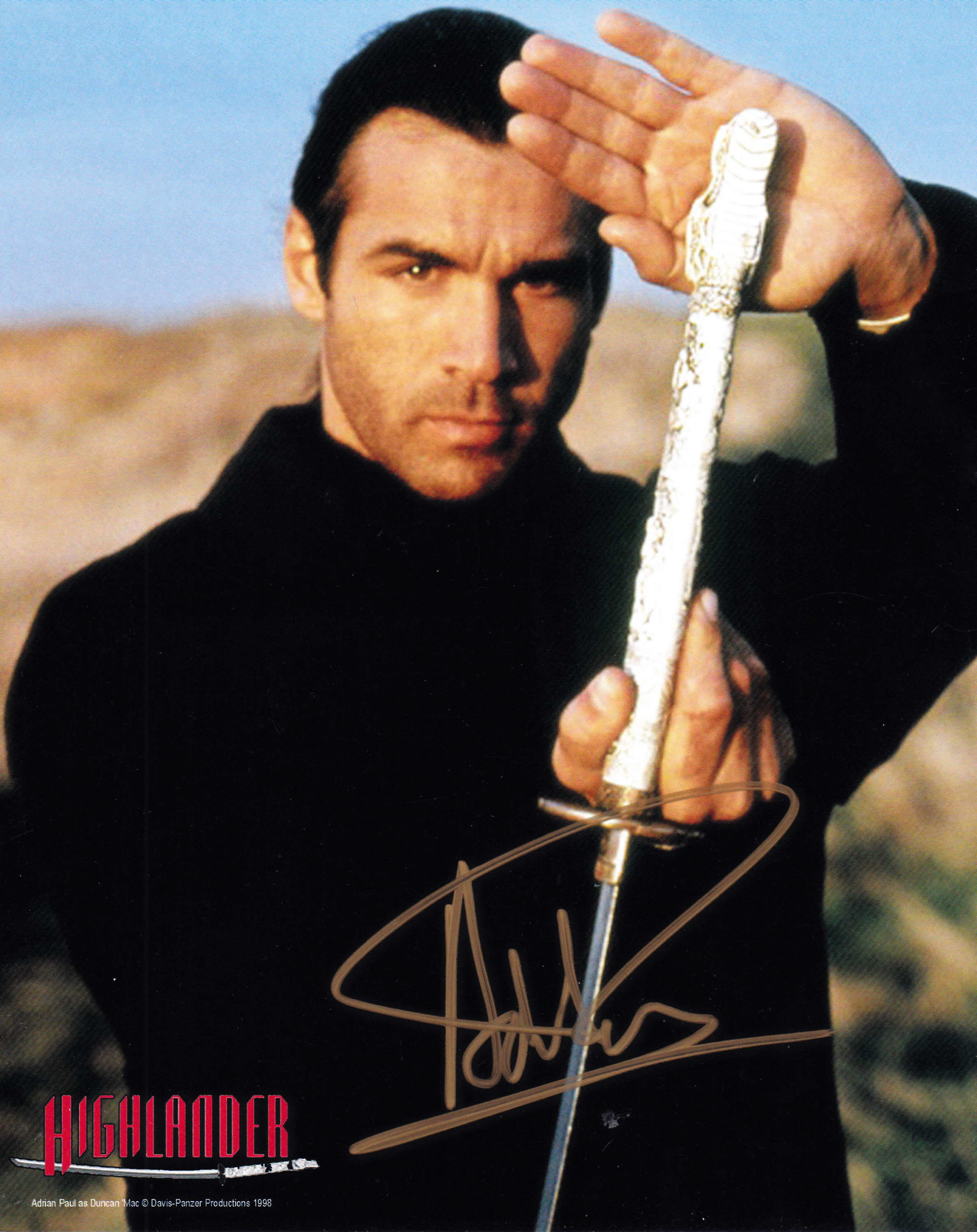 Adrian Paul Highlander Hair