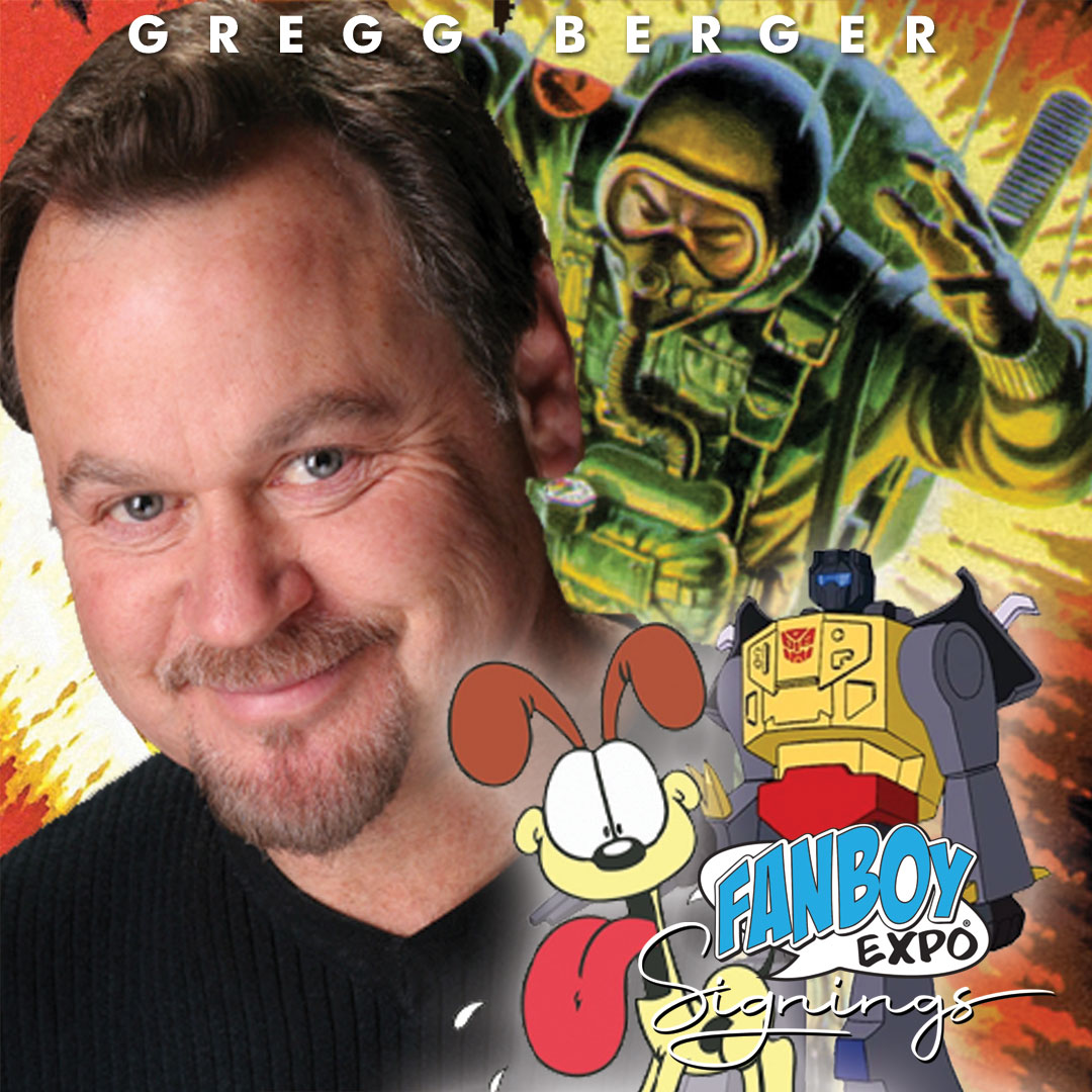 Gregg Berger - Transformer Grimlock, Odie & Gi Joe Characters Signing ...