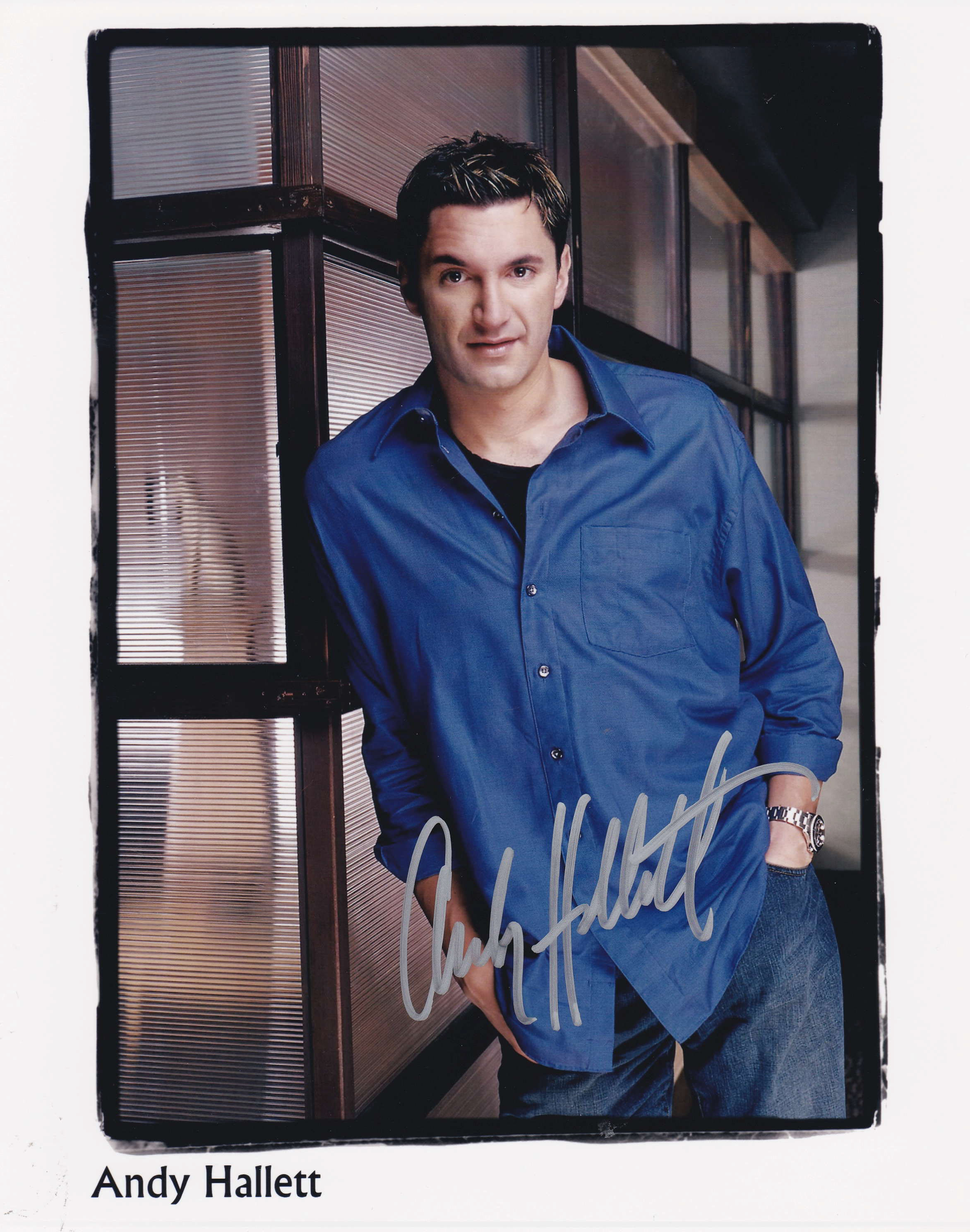 Andy Hallett Angel signed 8x10 photo - Fanboy Expo Store