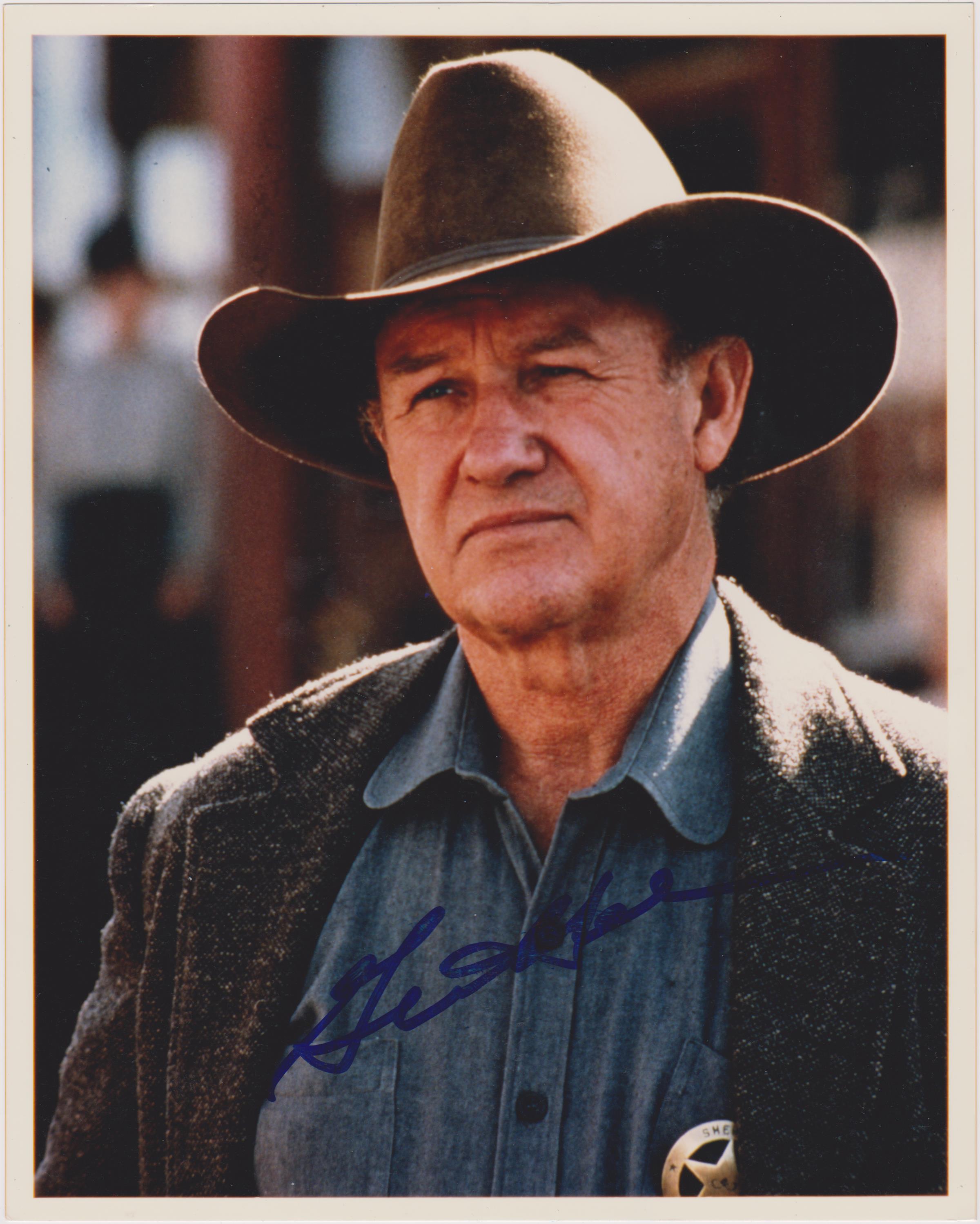 Gene Hackman Unforgiven signed 8x10 photo - Fanboy Expo Store