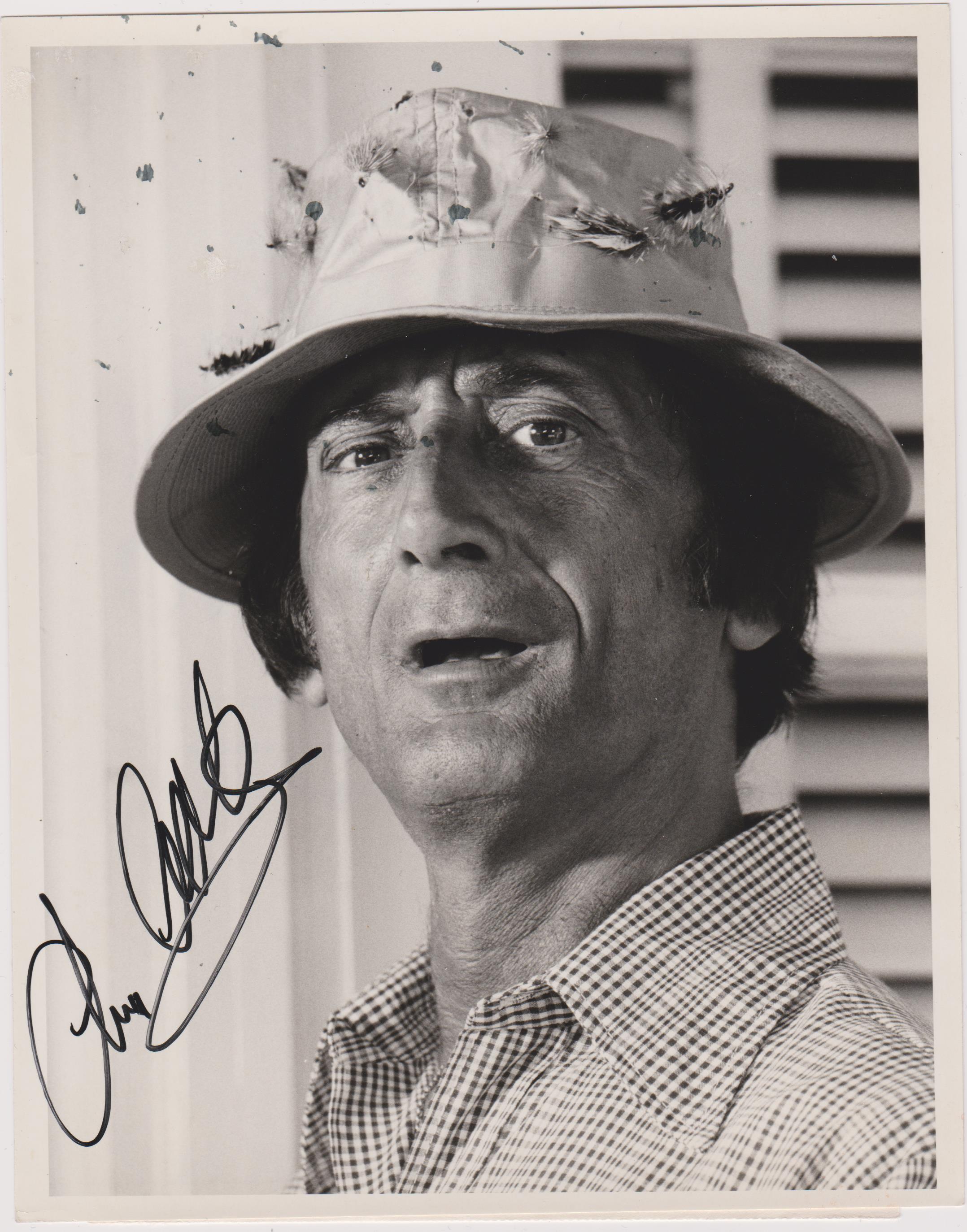 Charlie Callas "Switch" signed CBS promo sheet and photo - Fanboy Expo ...