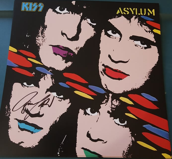 Bruce Kulick signed KISS Asylum album print - Fanboy Expo Store