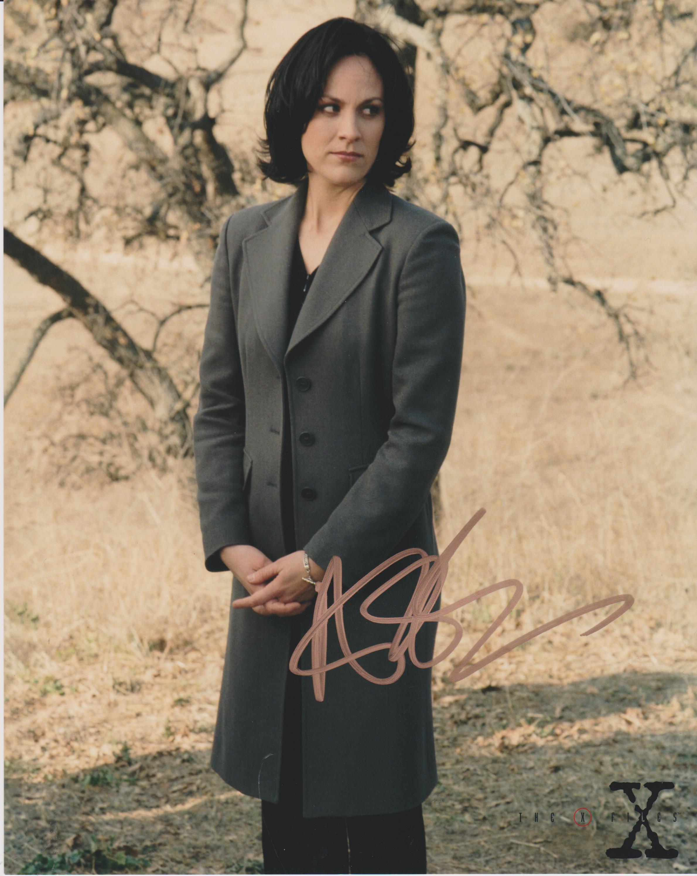 Annabeth Gish The X Files Signed 8x10 Photo Fanboy Expo Store