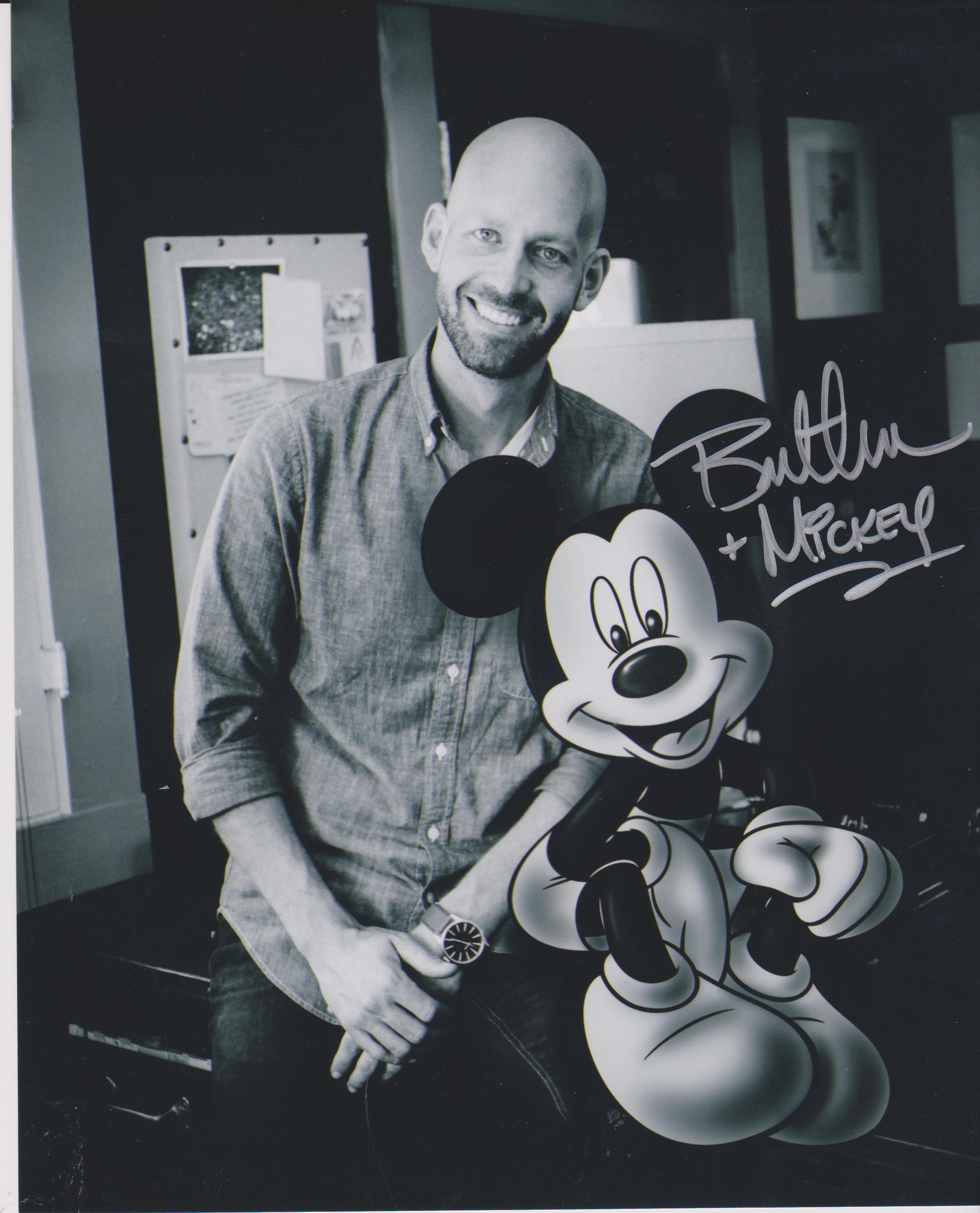 Bret Iwan voice of Mickey Mouse signed 8x10 photo - Fanboy Expo Store