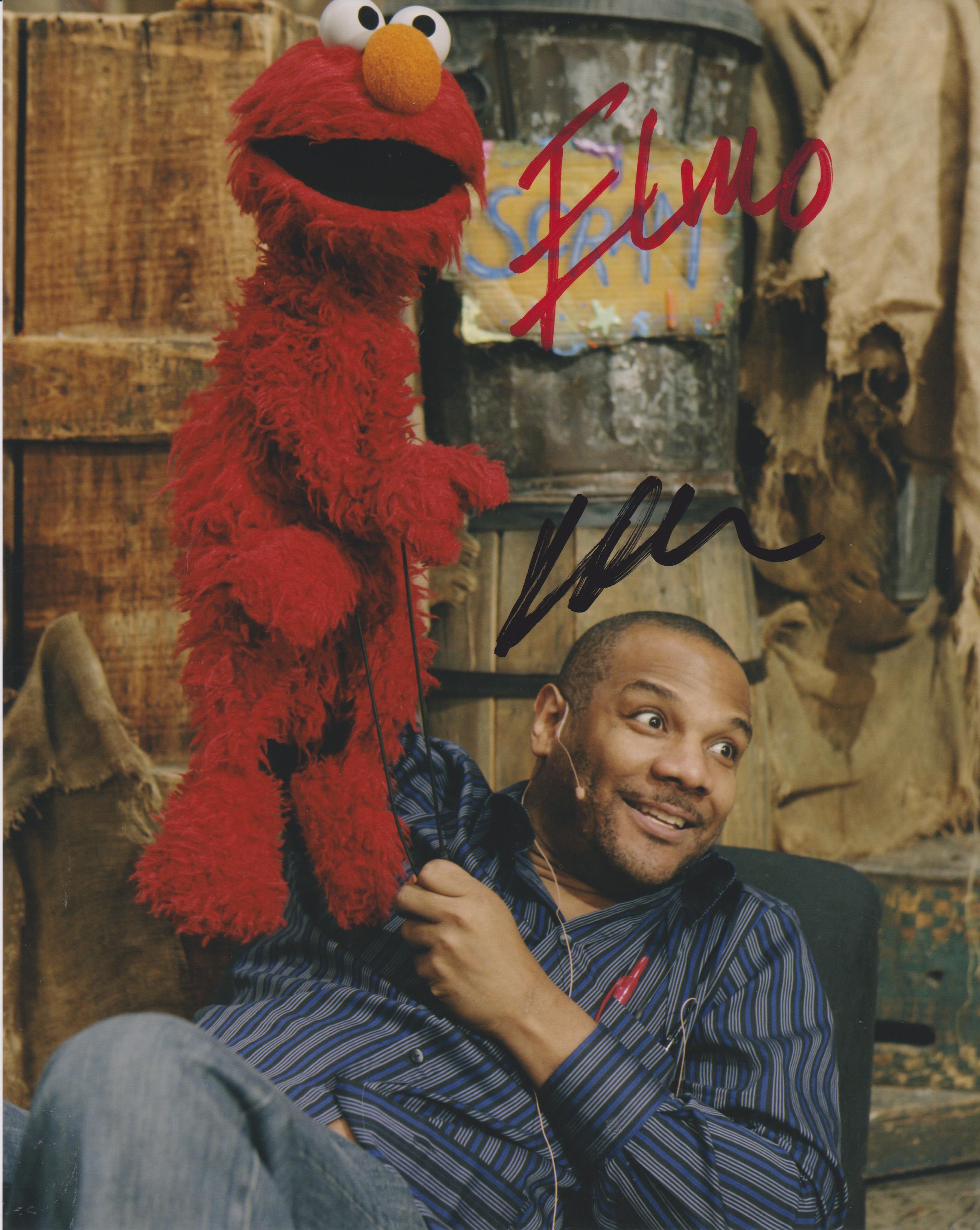 Kevin Clash Elmo signed 8x10 photo - Fanboy Expo Store