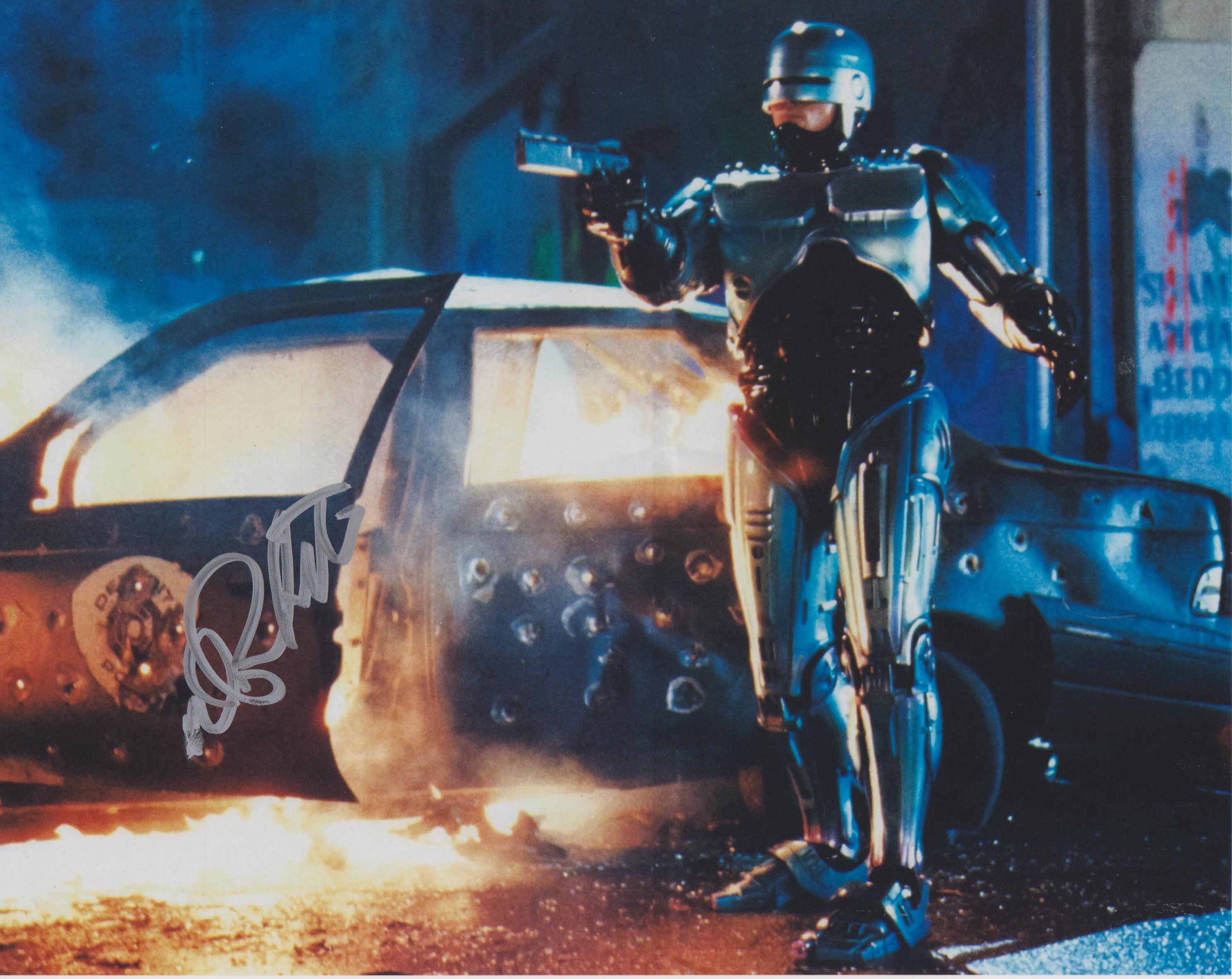 Peter Weller signed 8x10 photo - Fanboy Expo Store