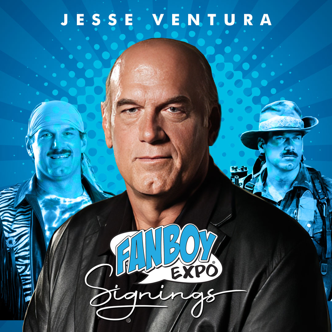 Jesse Ventura Autograph Signing Pre-Order - Fanboy Expo Store