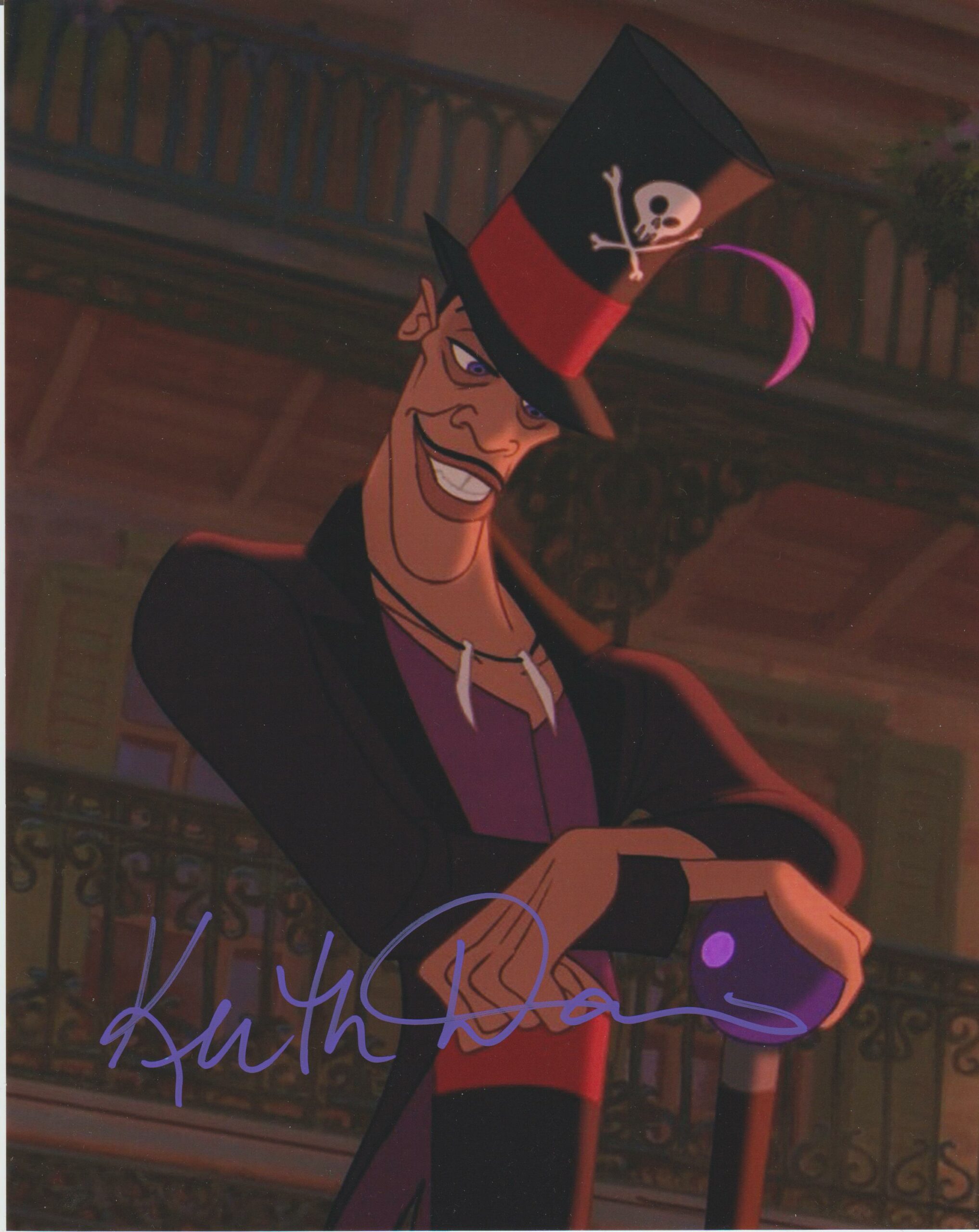 Keith David Dr Facilier signed 8x10 Disney's Princess and the Frog ...
