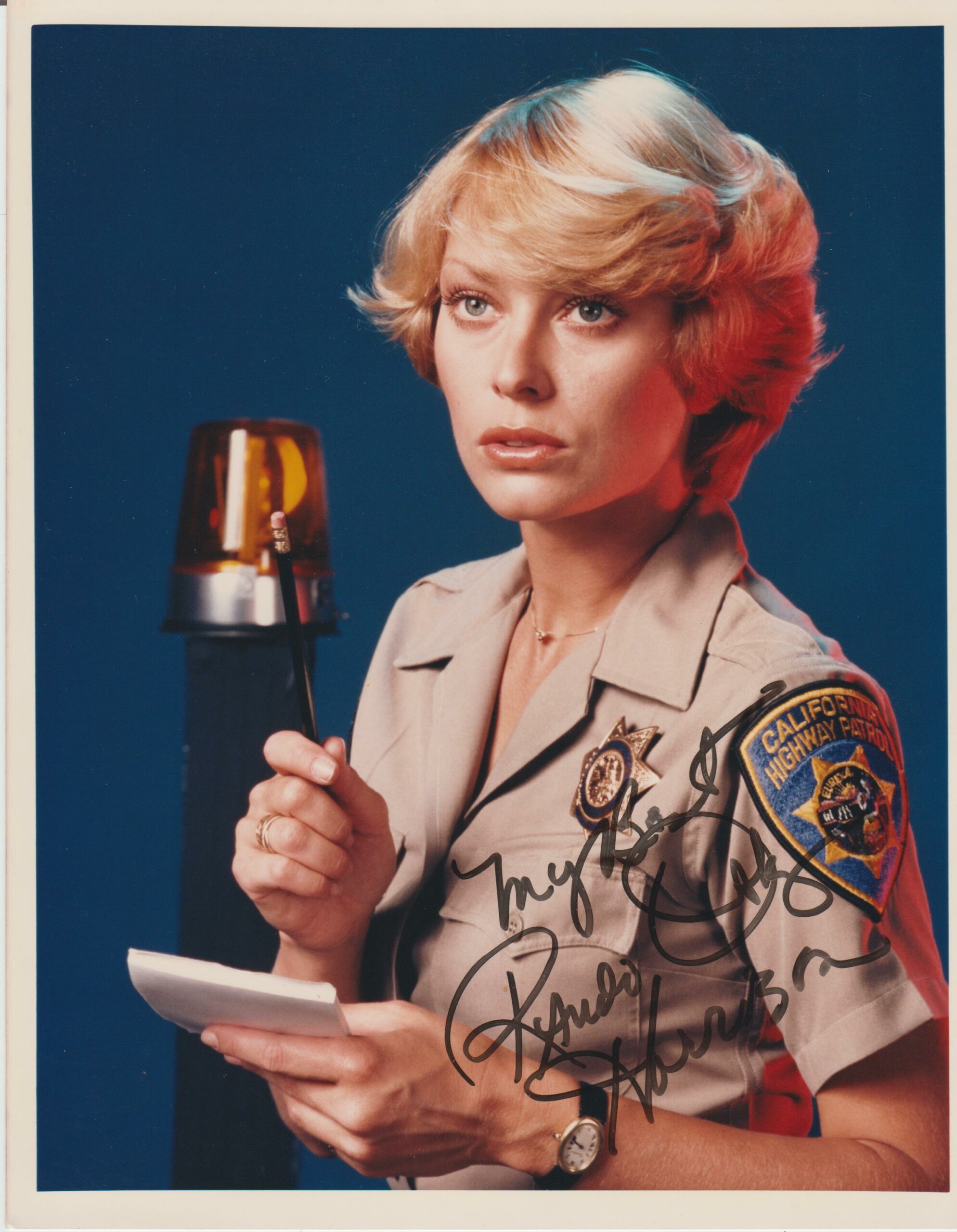 Randy Oakes C.H.I.P.S. signed 8x10 photo - Fanboy Expo Store