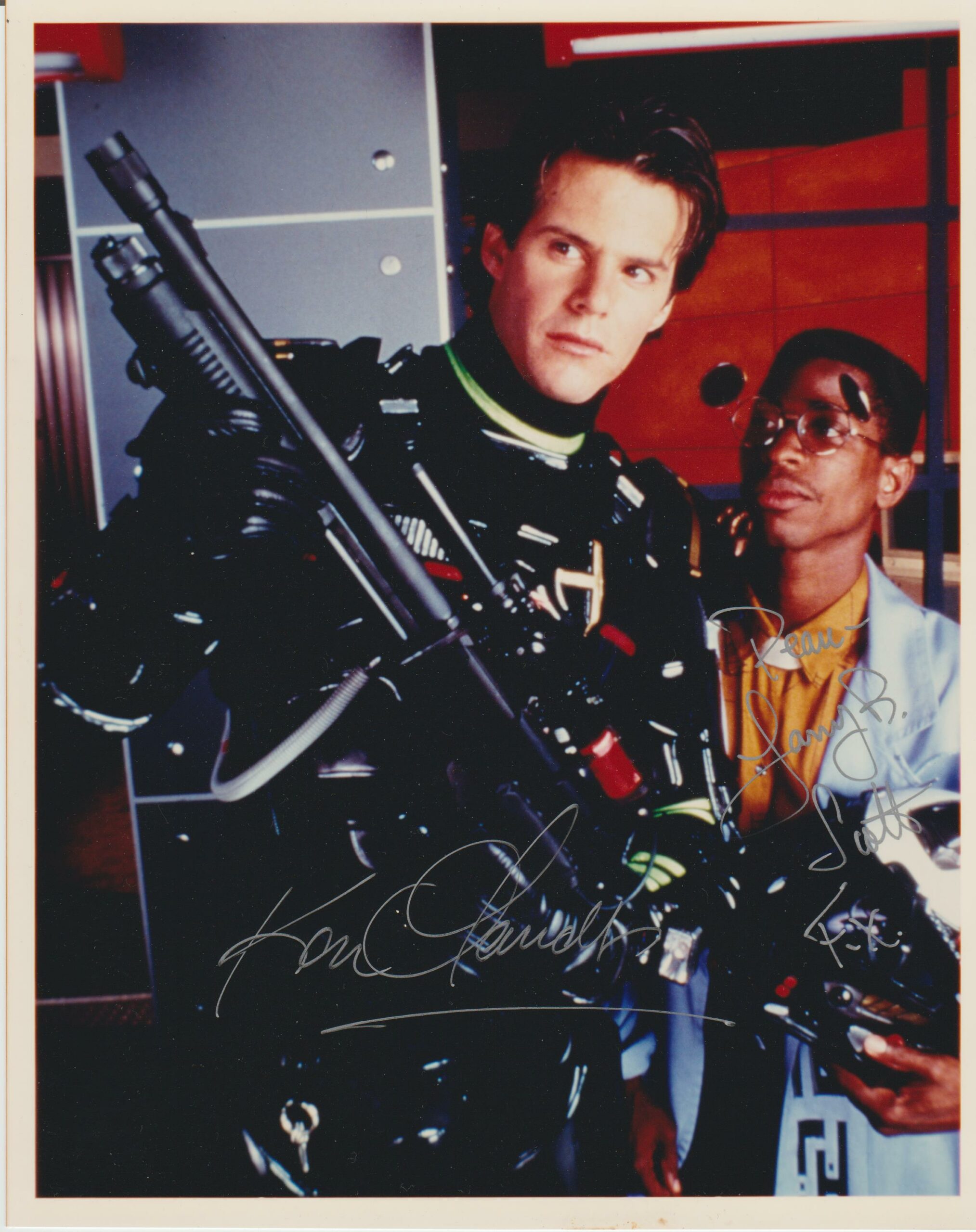 Super Force double signed 8x10 Ken Olandt and Larry B Scott - Fanboy ...