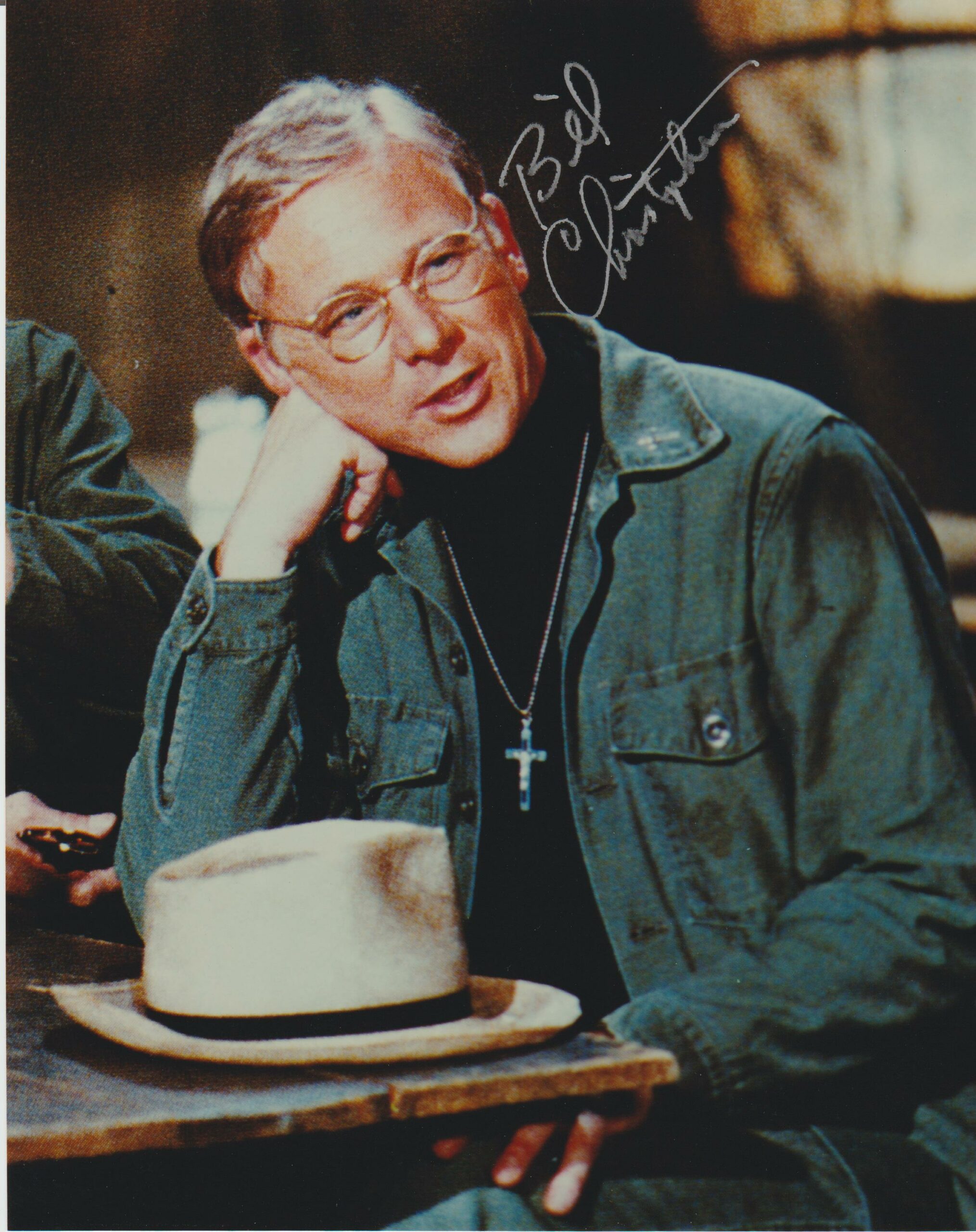 Bill Christopher M.A.S.H. signed 8x10 - Fanboy Expo Store
