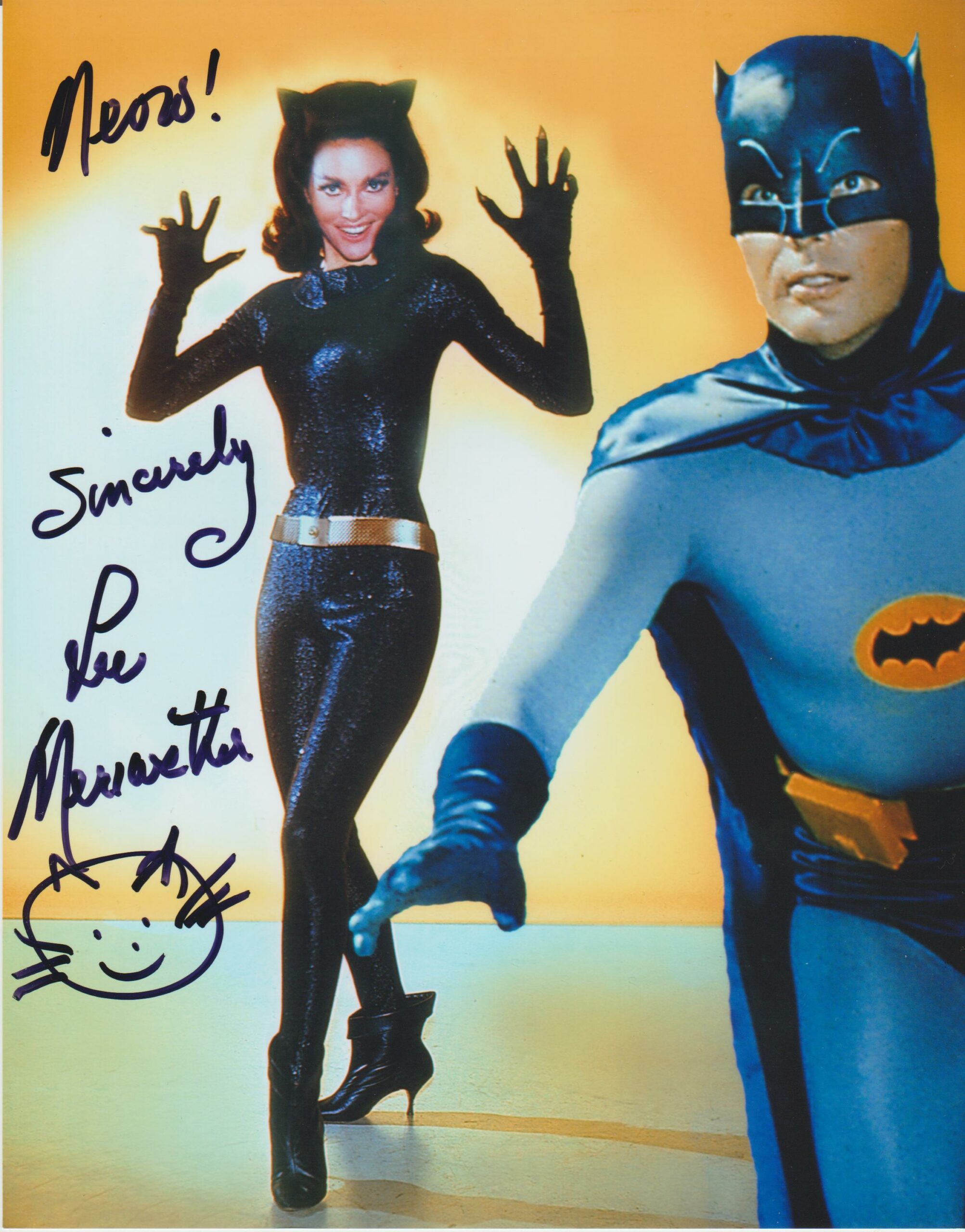 Lee Meriwether Catwoman 1966 Batman signed 8x10 photo - Fanboy Expo Store