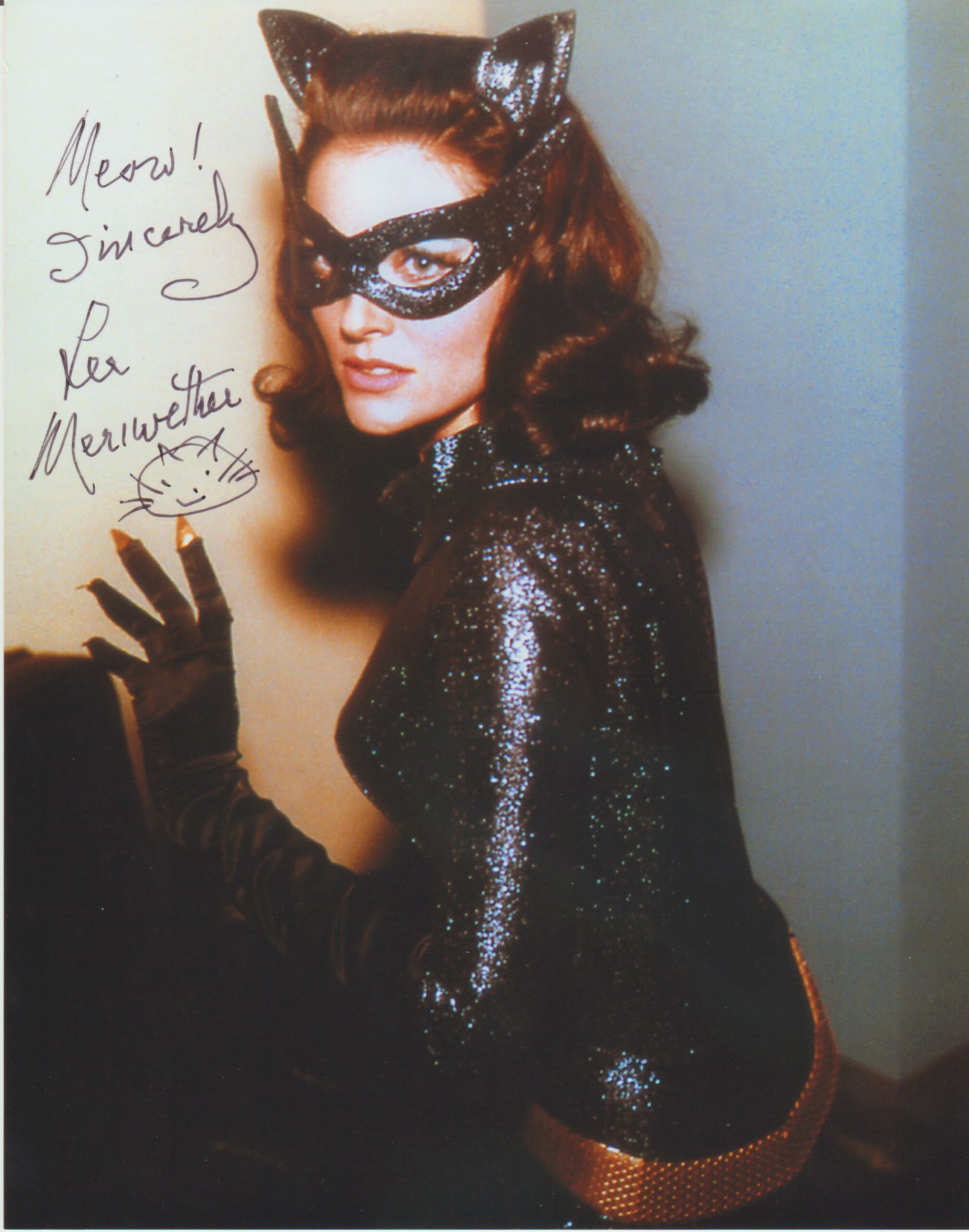 Lee Meriwether Catwoman 1966 Batman signed 8x10 photo - Fanboy Expo Store