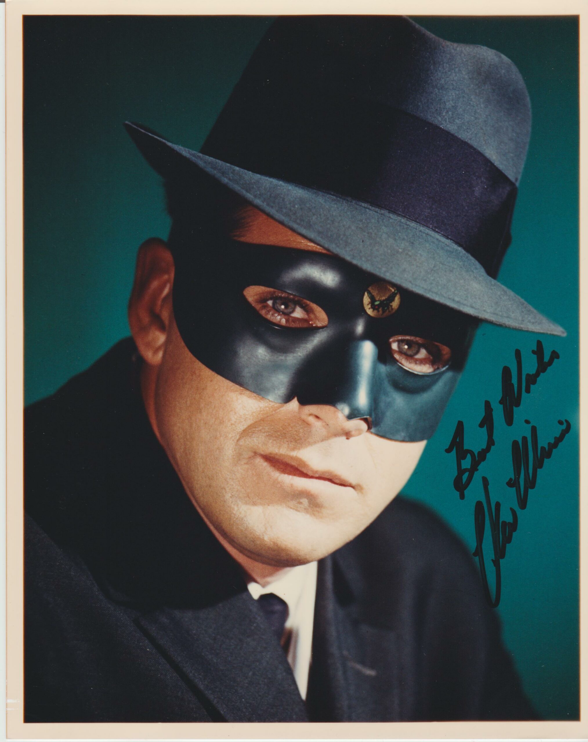 Van Williams Green Hornet signed 8x10 - Fanboy Expo Store