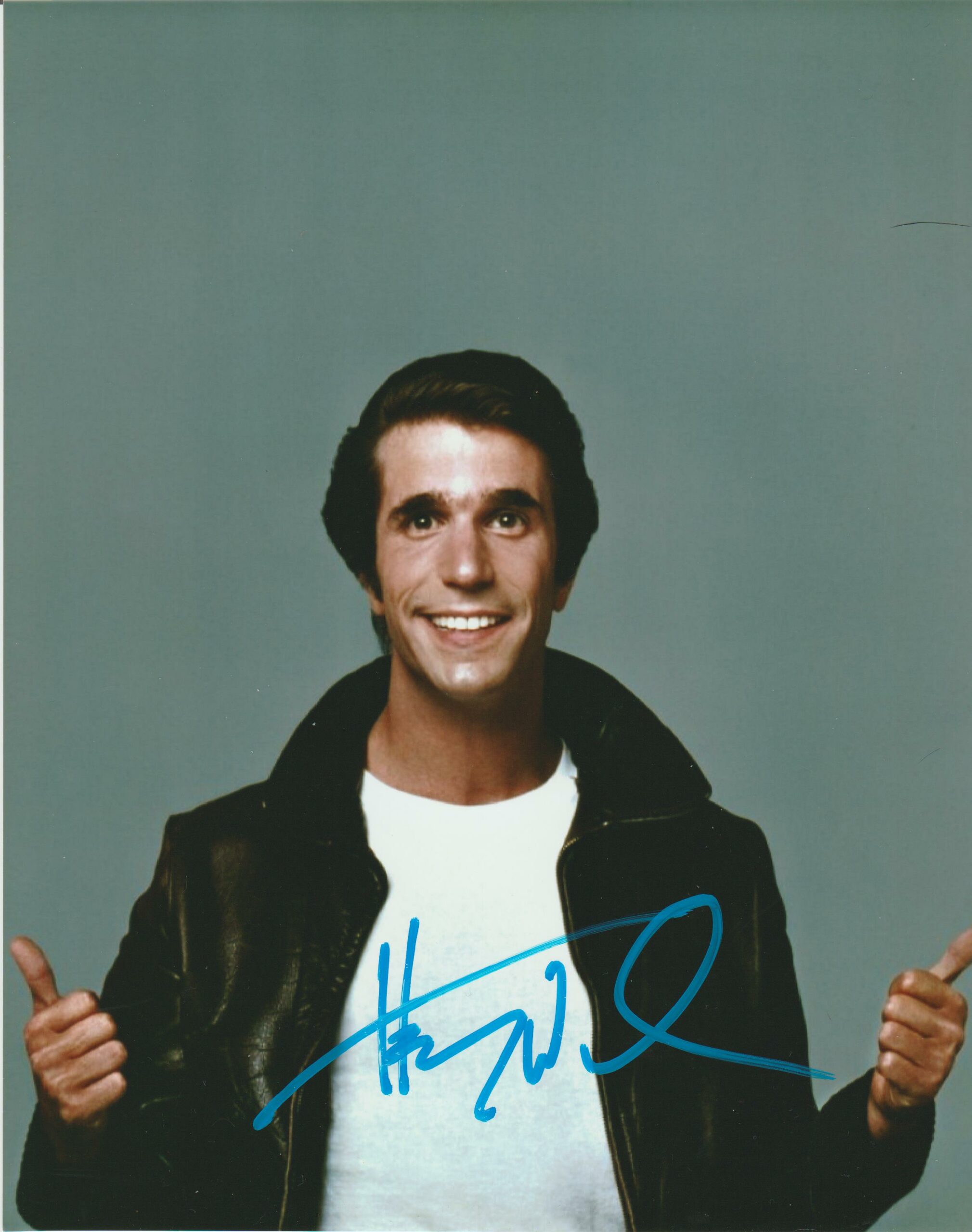 Henry Winkler Fonzie signed 8x10 photo - Fanboy Expo Store