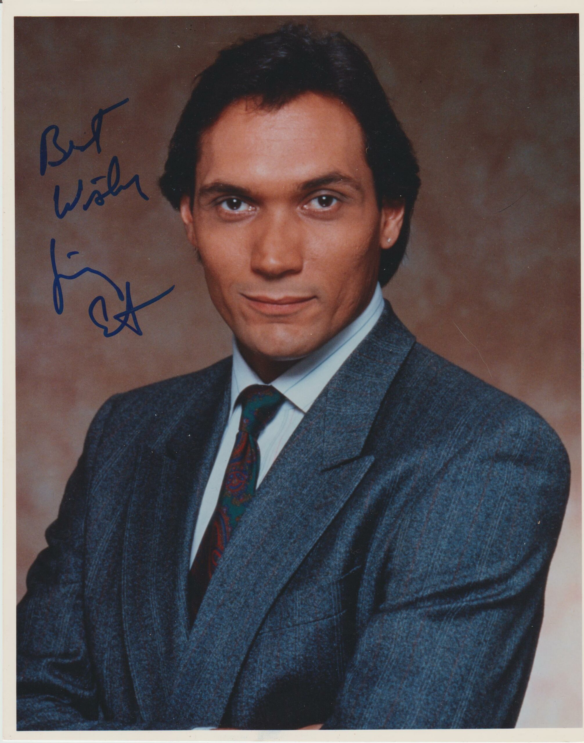 Jimmy Smits LA Law signed 8x10 photo - Fanboy Expo Store