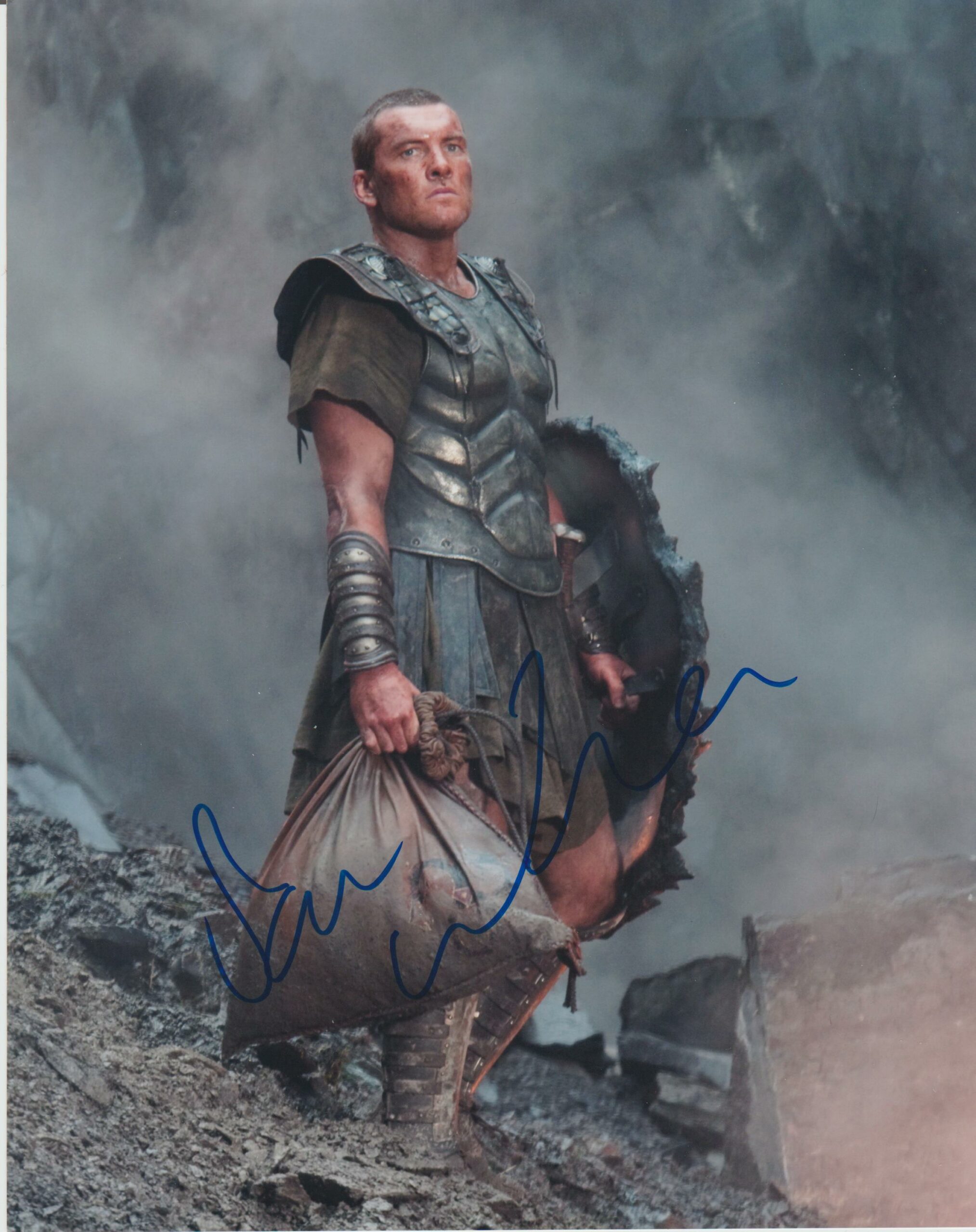 Sam Worthington Clash of the Titans signed 8x10 photo - Fanboy Expo Store