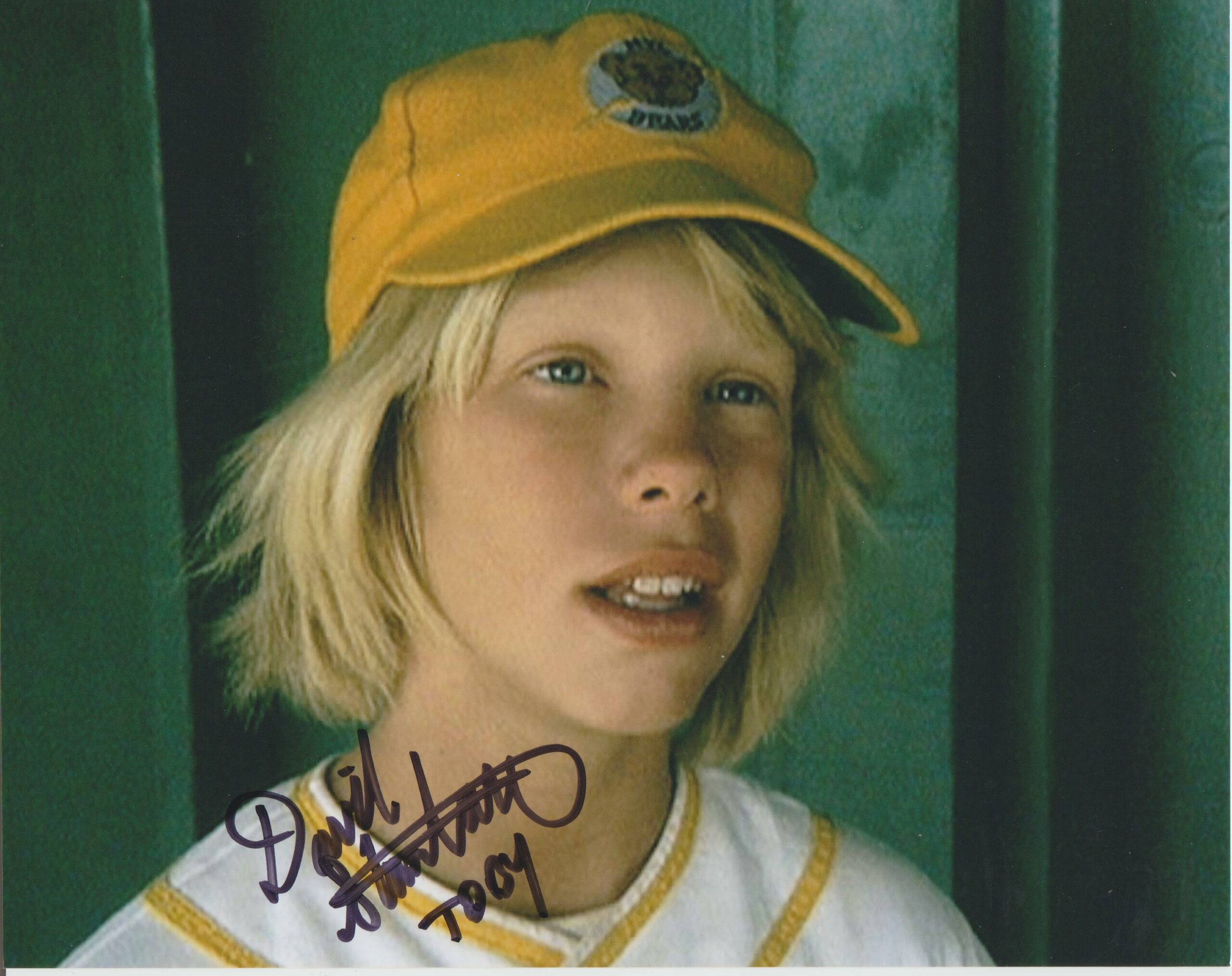 David Stambaugh Bad News Bears signed 8x10 photo - Fanboy Expo Store