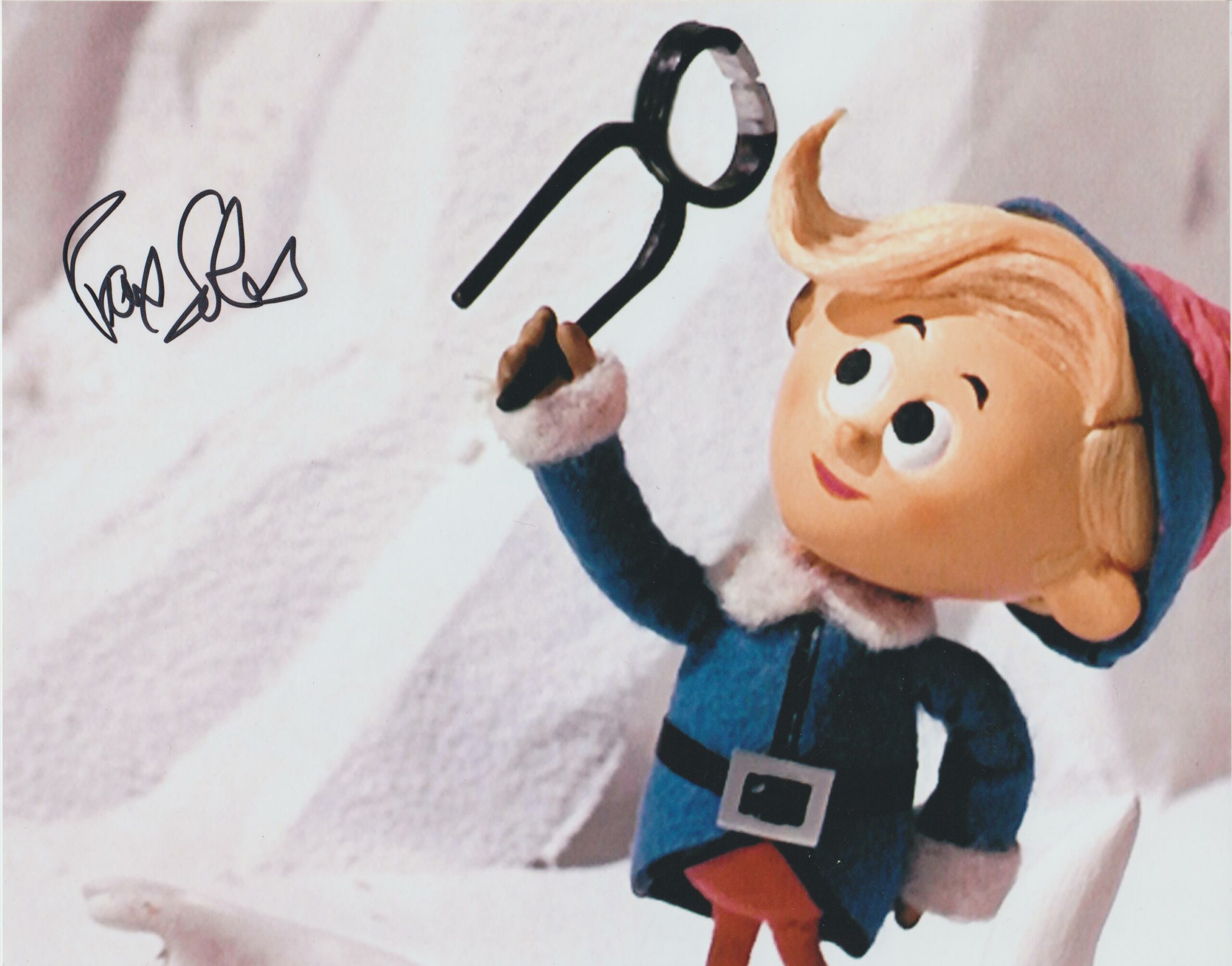 Paul Soles Hermey the Misfit Elf signed 8x10 photo - Fanboy Expo Store